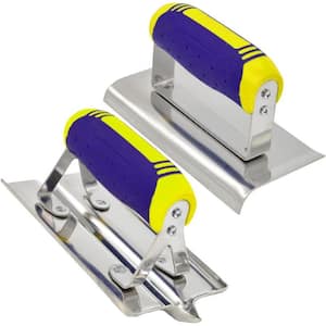 Angel Sar 6 in. x 3 in. 1/2 in. R Concrete Hand Edger 6" x 3" 1/2" W, 1 ...