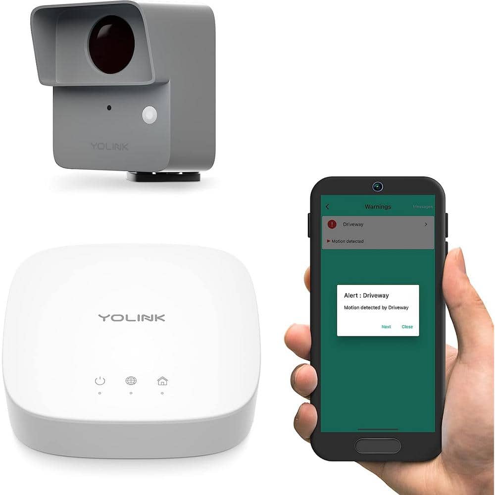 YoLink LoRa Smart Outdoor Motion Sensor, Driveway Alert, Property ...