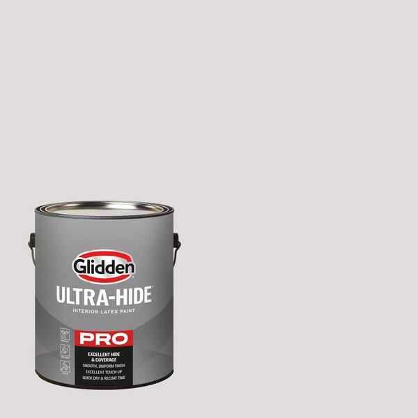 Glidden Ultra-Hide 1 gal. PPG1014-3 Silver Screen Eggshell Interior ...