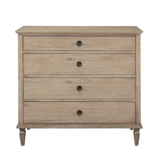 MADISON PARK Signature Victoria Light Natural 4 drawer 40 in. wide ...