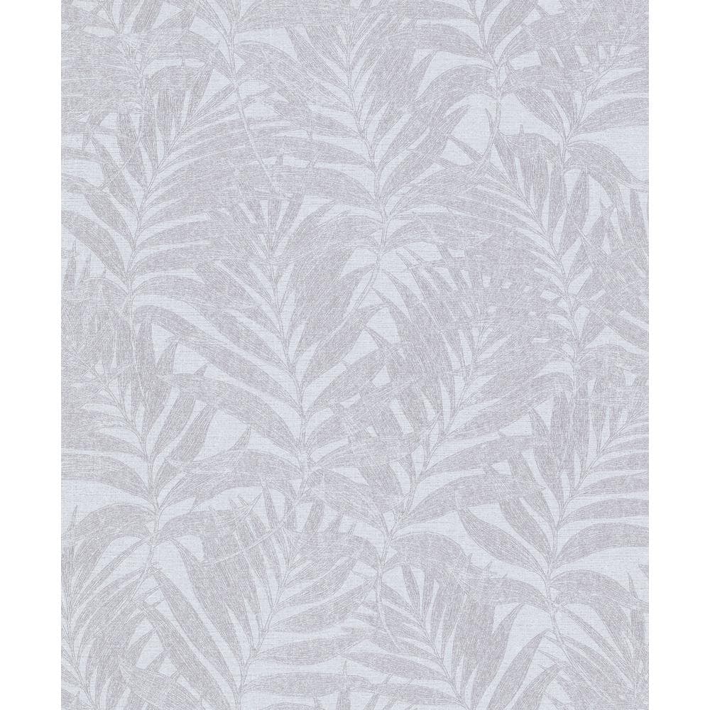 Hotel Collection Pink Botanical Palm Leaf Glitter Finish Non-Pasted Non-Woven Wallpaper Sample ...