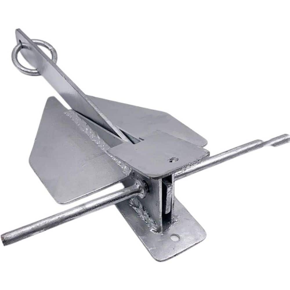 Wellco 3.3 lb Hot Dipped Galvanized Utility Anchor with Slip Ring Shank ...