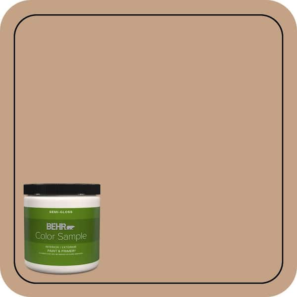 BEHR PREMIUM PLUS 8 oz. #S240-4 Pacific Bluffs Semi-Gloss Interior ...