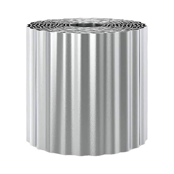 SpassWay 8 x 120 x 0.1 in. Corrugated Garden Edging-Sturdy Metal ...