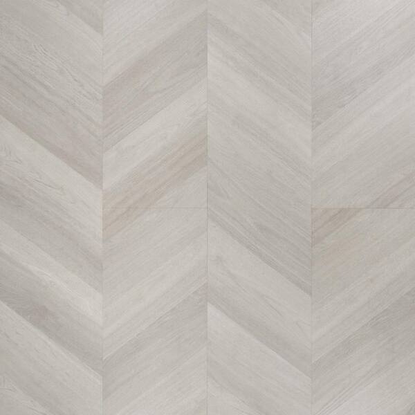 Ivy Hill Tile Stacy Garcia Chic Chevron 20 MIL Plume 12 in. x 48 in ...