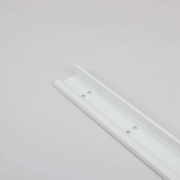 Everbilt 80in HEAVY DUTY HANG TRACK - WHITE 00302 - The Home Depot