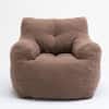 Brown Bean Bag Chair (27.56 in.H X 39.37 in. W X 39.37 in.D) DG52753861 ...
