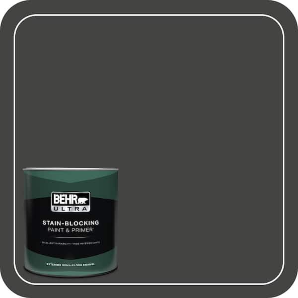 BEHR ULTRA 1 qt. #PPU18-20 Broadway Semi-Gloss Enamel Exterior Paint ...