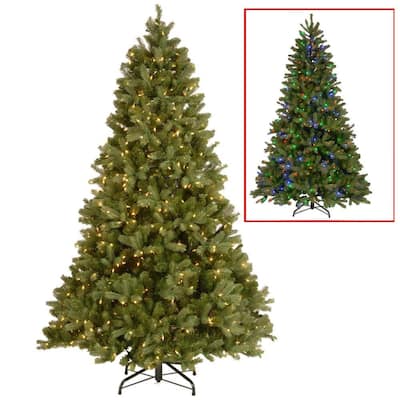 10 ft - Pre-Lit Christmas Trees - Artificial Christmas Trees - The Home ...