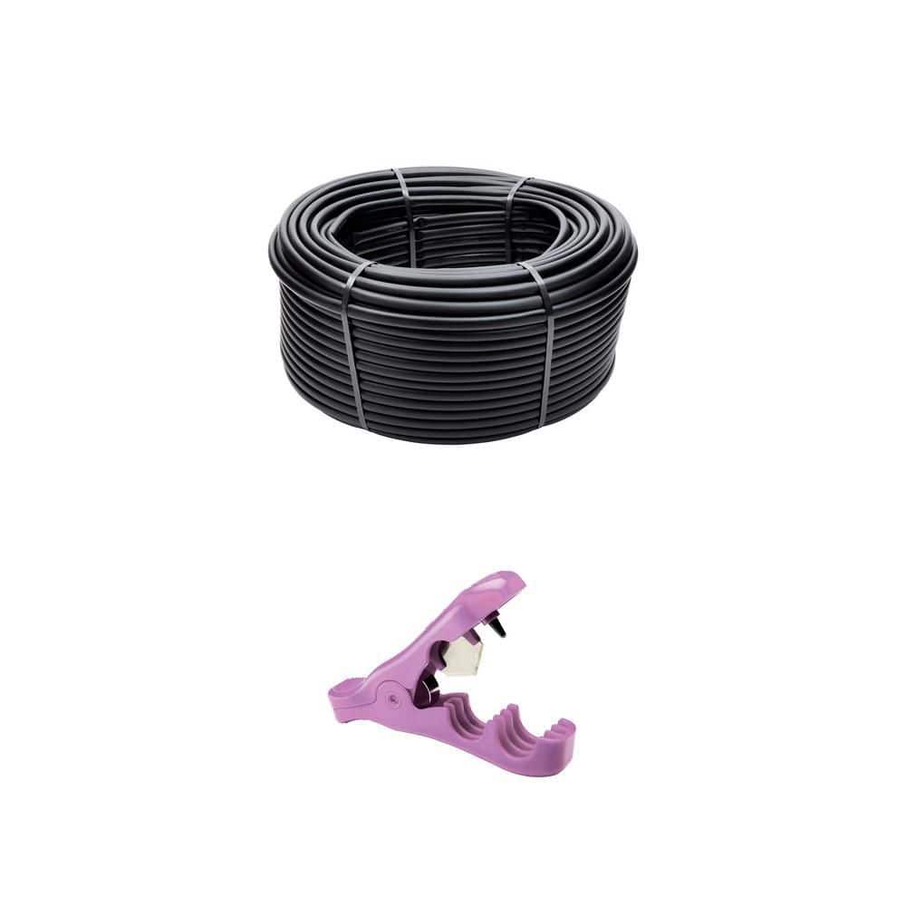 Rain Bird 1/2 in. (0.70 in. O.D.) x 500 ft. Drip Irrigation Tubing and ...
