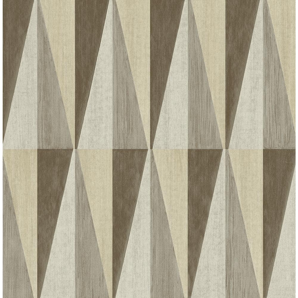 NextWall Cafe Pieced Diamond Vinyl Peel and Stick Wallpaper Roll (30.75 ...