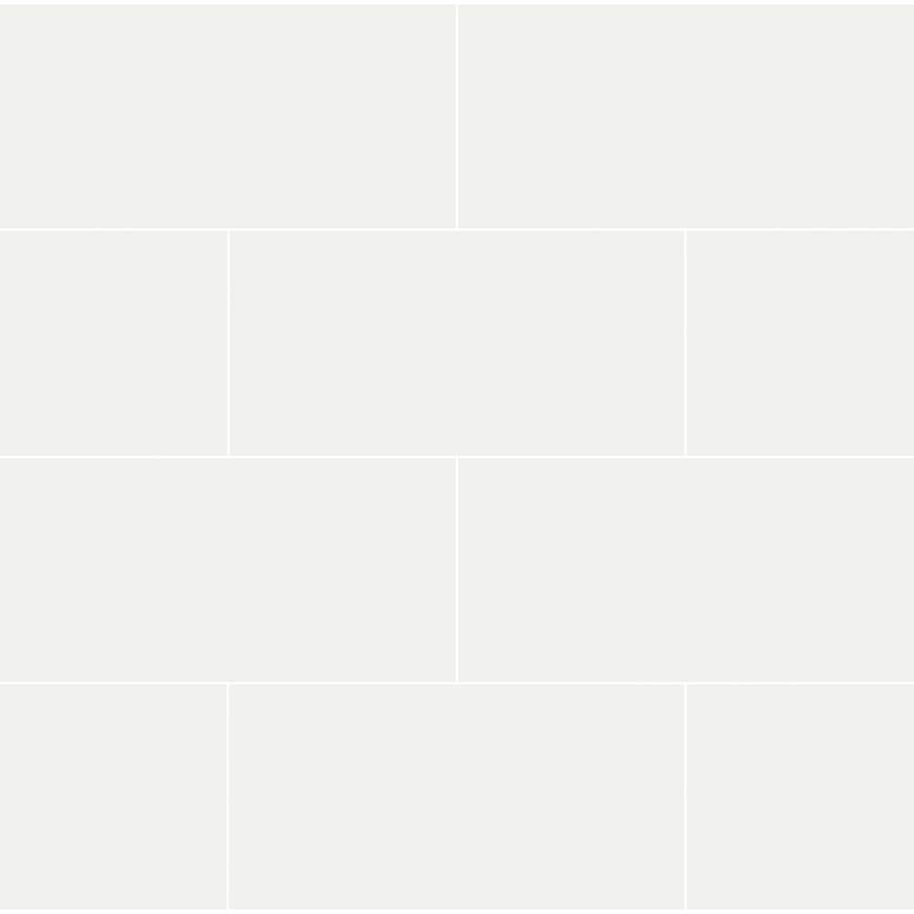 MSI Pure White 12 in. x 24 in. Polished Porcelain Marble Look Floor and ...