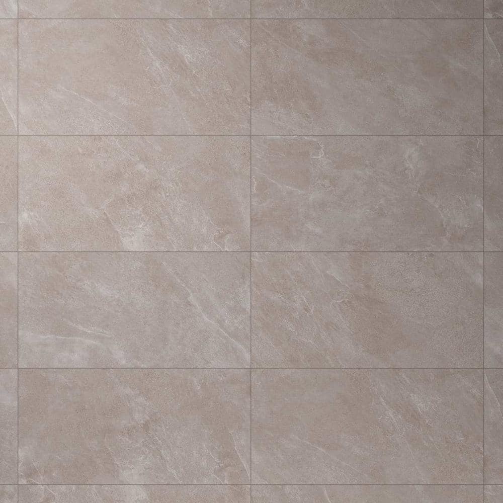 Ivy Hill Tile Monolith Caramel Brown 23.62 in. x 47.24 in. Matte ...