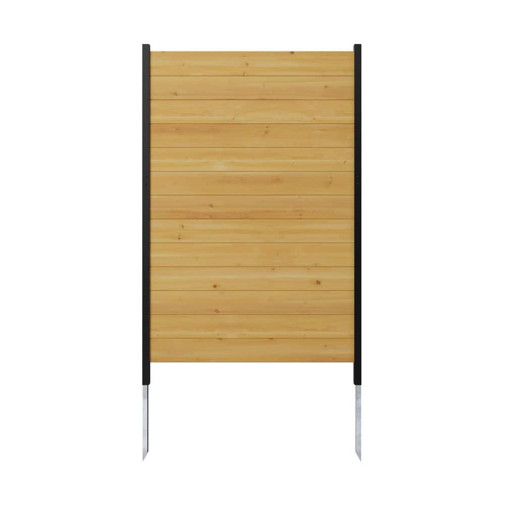 Enclo Privacy Screens Fairmont 5 ft. H x 3.2 ft. W Cedar Wood Solid ...