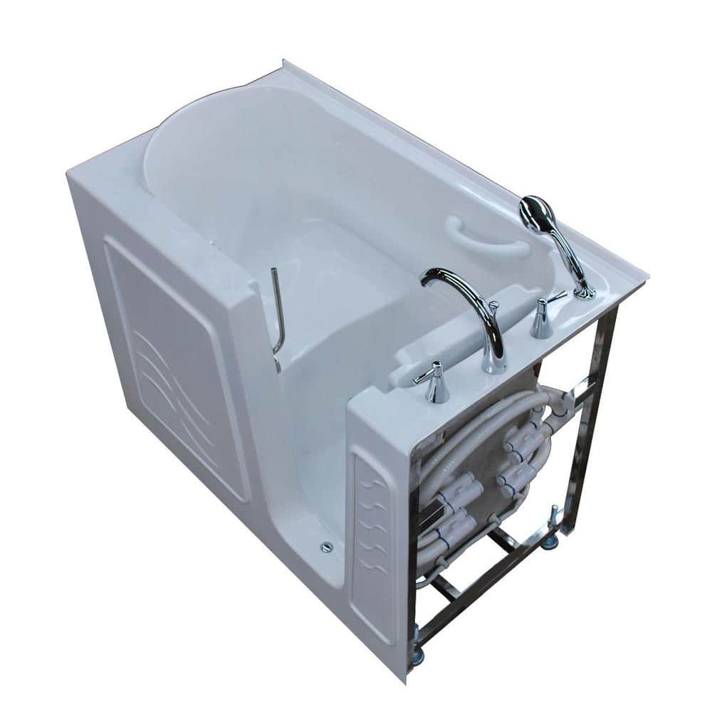 Universal Tubs Nova Heated 4.5 ft. Walk-In Non-Whirlpool Bathtub in ...
