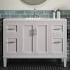 KOHLER Chesil 48in. Single Sink Freestanding Atmos Grey Bath Vanity ...
