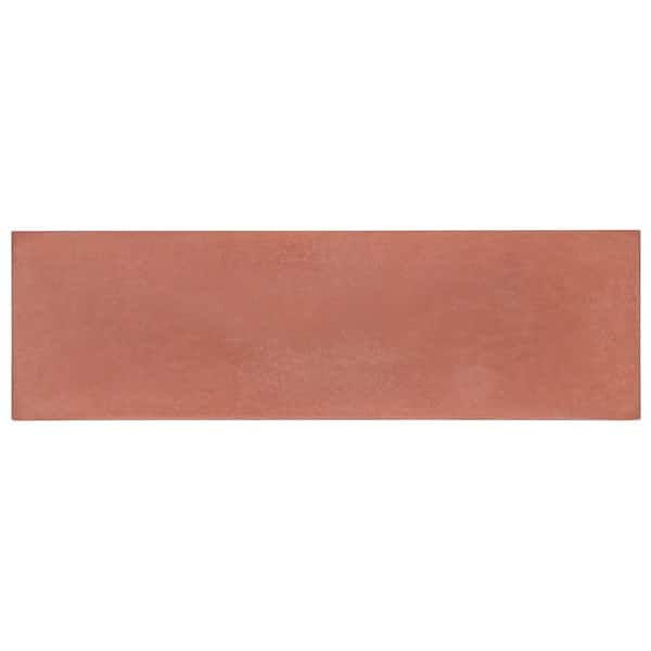 Ivy Hill Tile Vibe Cotto 2.36 in. x 0.39 in. Matte Cement Subway Wall ...