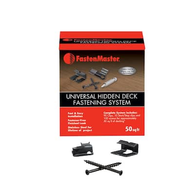 Hidden Deck Fasteners - Deck Hardware - The Home Depot