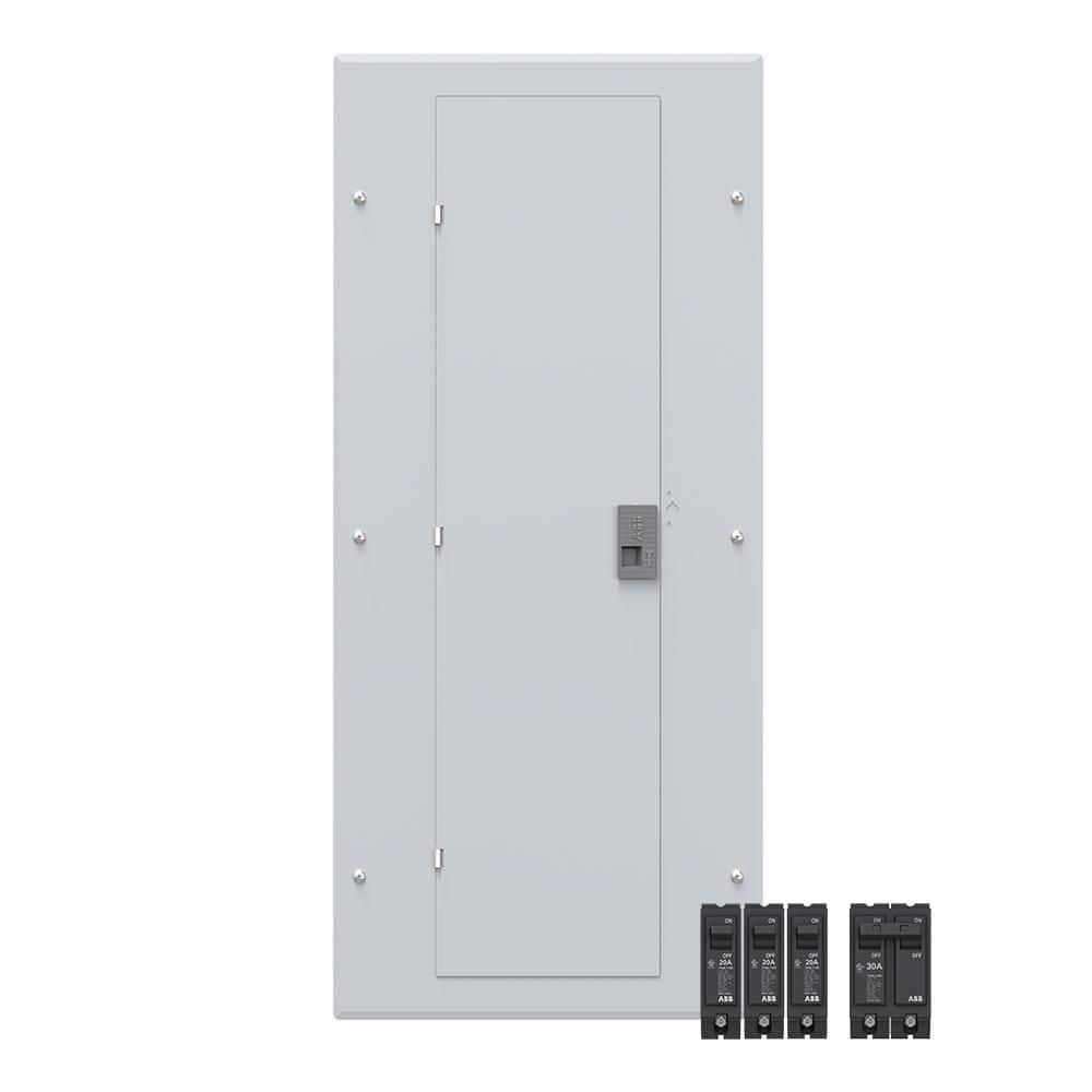 ABB 200 Amp 30-Space 60-Circuit Main Breaker Indoor Plug-On Neutral ...
