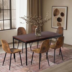 VEIKOUS 27.6 in. W Writing Computer Desk Wood Dining Table VEIKOUS 27.6 in. W Writing Computer Desk Wood Dining Table