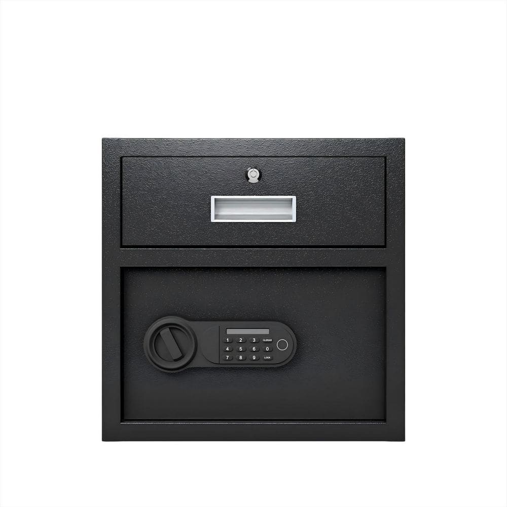 WRIGHTMASTER 1.65 cu. ft. Steel Fire-Resistant Floor Safe with ...