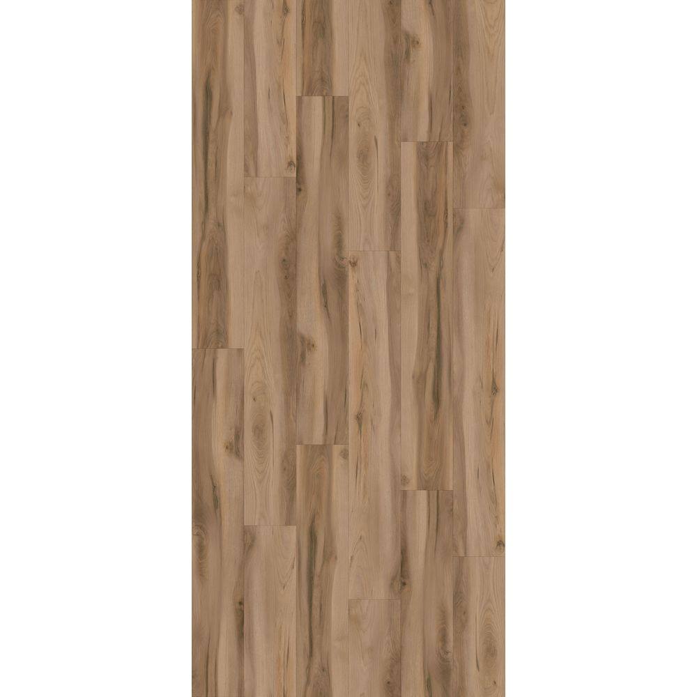 TOUCH OF COLOR FLOORING Horizon Fireside 20 MIL x 7 in. W x 48 in. L ...