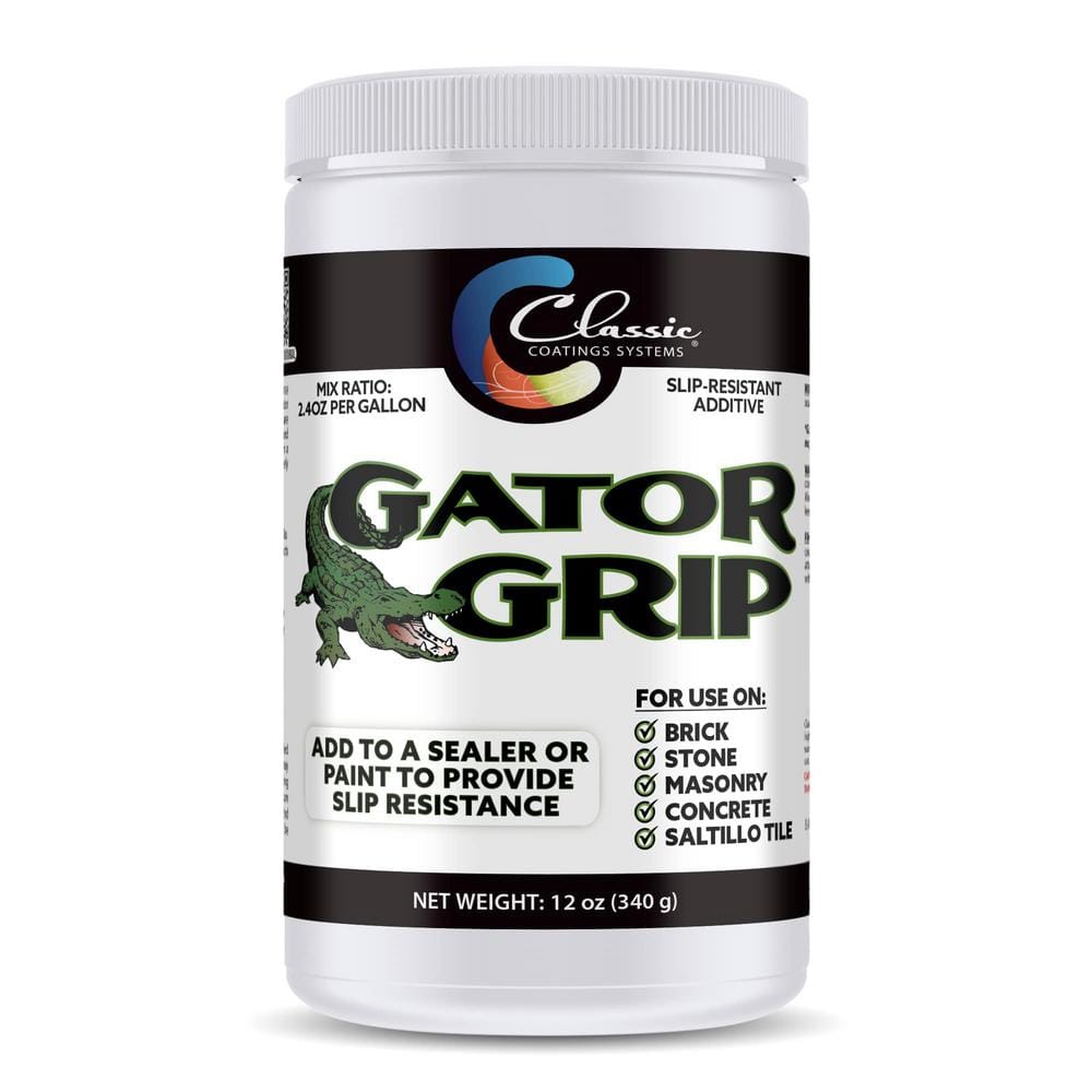 Classic Coatings Systems Gator Grip 12-oz. Colorless Non Skid Additive ...