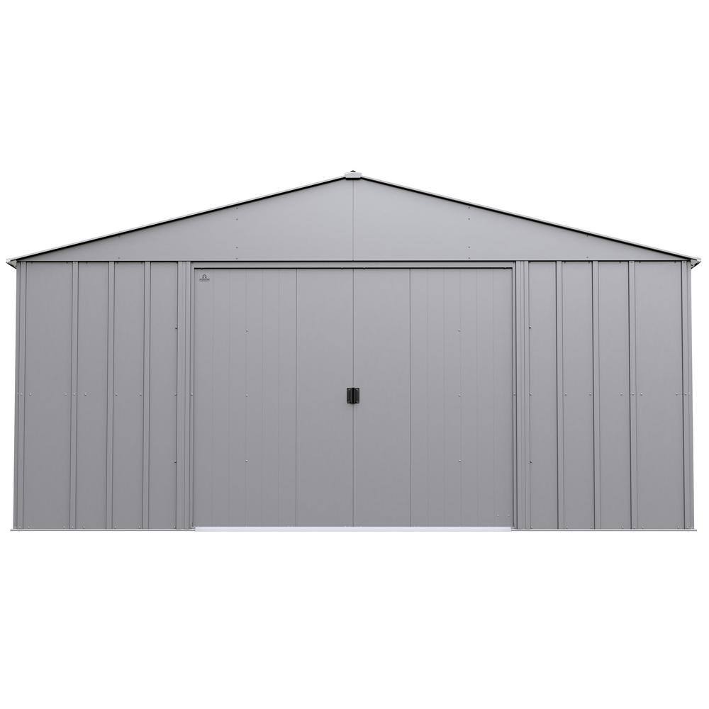 Arrow Classic Storage Shed 17 ft. D x 14 ft. W x 7 ft. H Metal Shed 226 ...