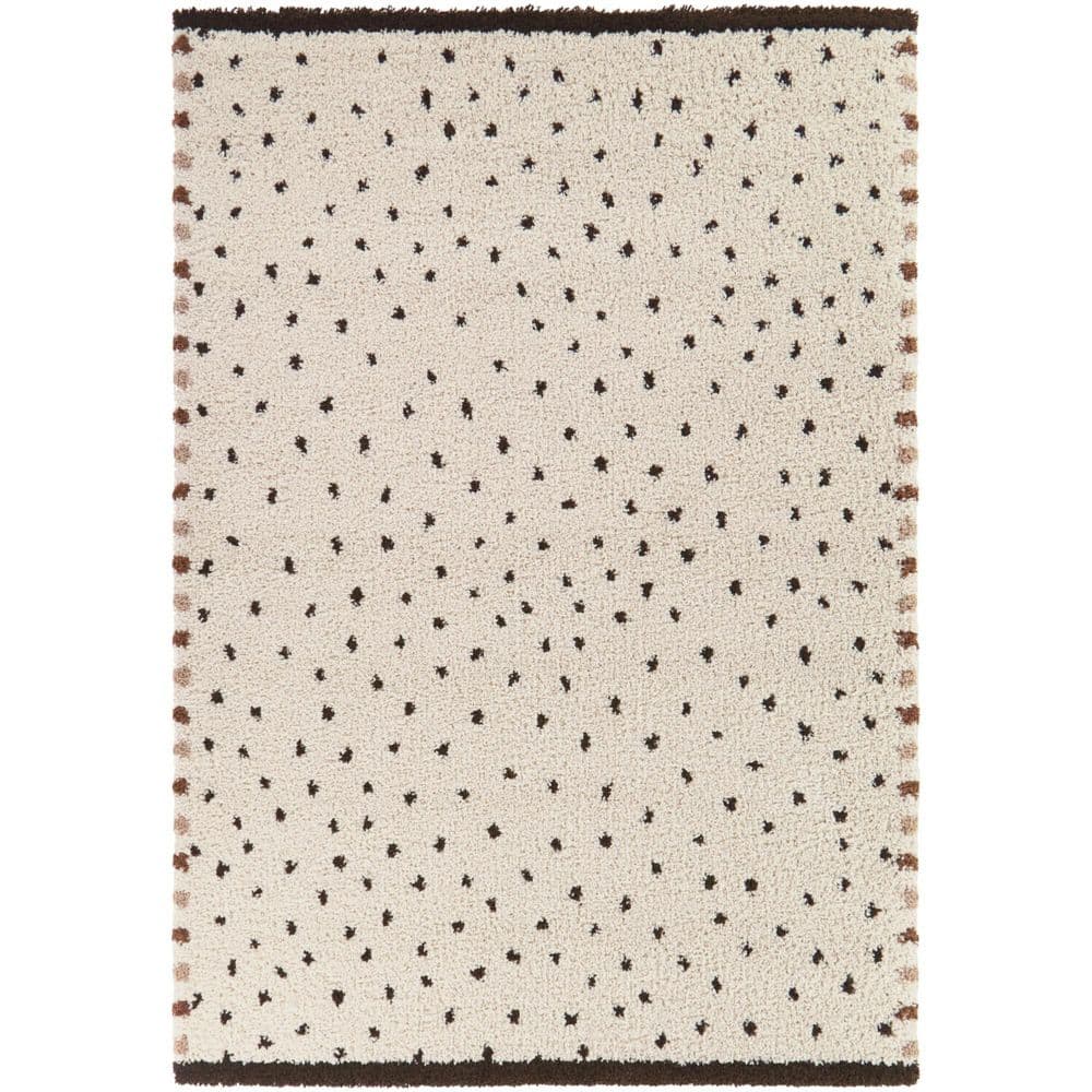 BALTA Connor Cream 5 ft. 3 in. x 7 ft. Dots Area Rug 52258764.160213.8 ...