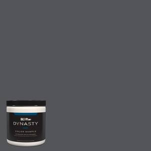 BEHR ULTRA 1 gal. #N510-6 Orion Gray Satin Enamel Exterior Paint ...
