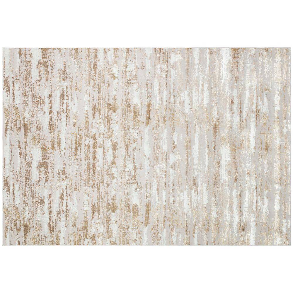 Amazing Rugs Milano Home Beige 3 ft. x 5 ft. Woven Area Rug MILBGA211 ...