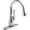 Delta Leland Single-Handle Pull-Down Sprayer Kitchen Faucet with ...