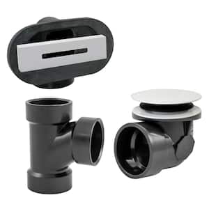 Westbrass Sch. 40 ABS 1-1/2" Coarse Thread Tip-Toe Drain and Linear ...