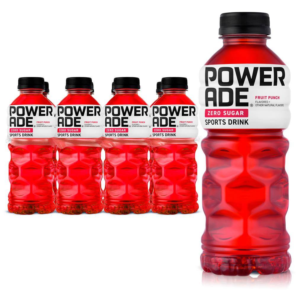 Reviews for Powerade POWERADE Zero Fruit Punch Bottles, 20 fl. oz., 8 ...