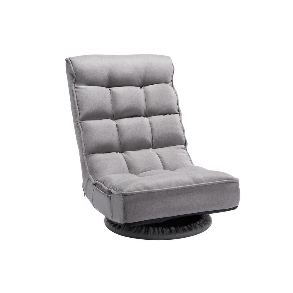 SKYSHALO Swivel Floor Gaming Chair, 360-Degree Rotating Floor Chair ...