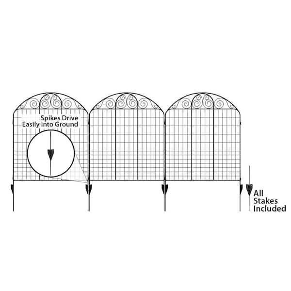Rockdale Black Steel Fence Gate Venue Marketplace, 47% OFF