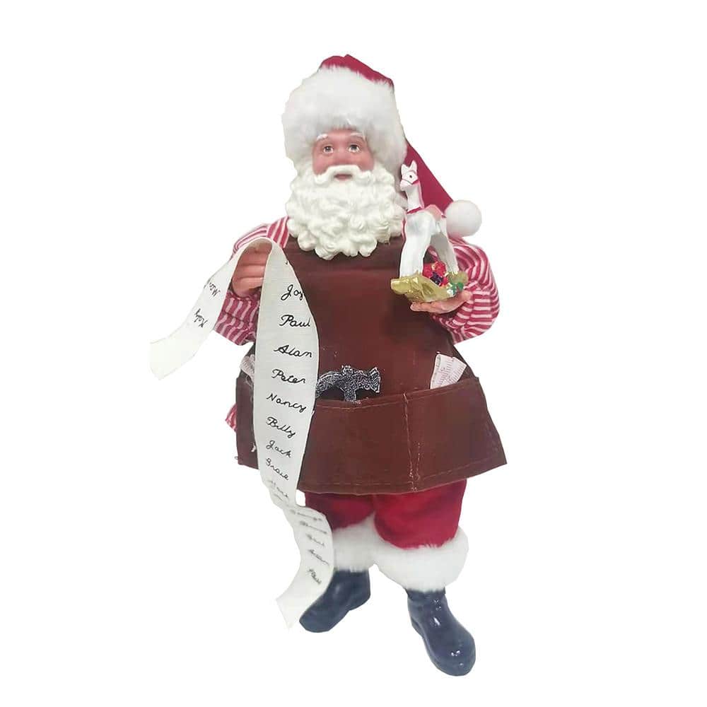 Santa's Workshop 10 in. Workshop Claus 5645 - The Home Depot