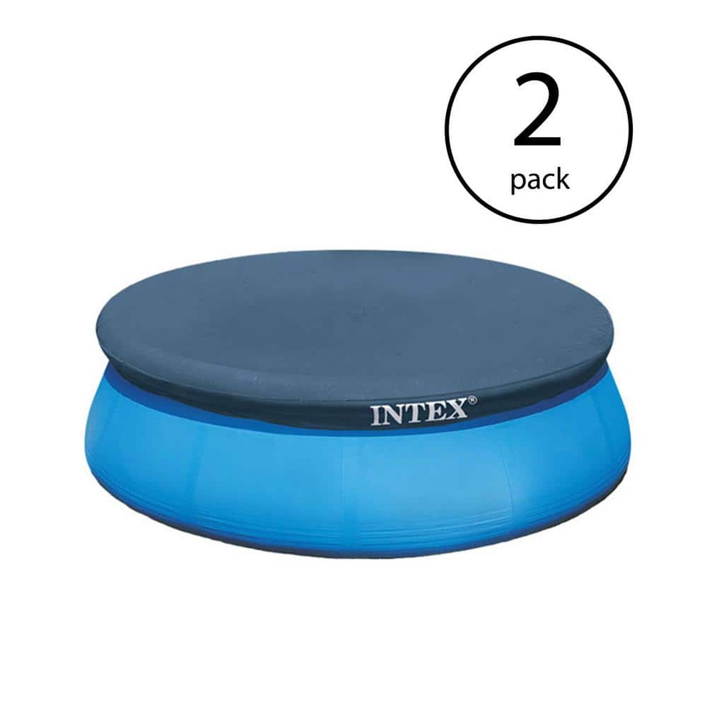Intex 8 ft. Easy Set Leaf Cover for Above Ground Swimming Pool Vinyl ...