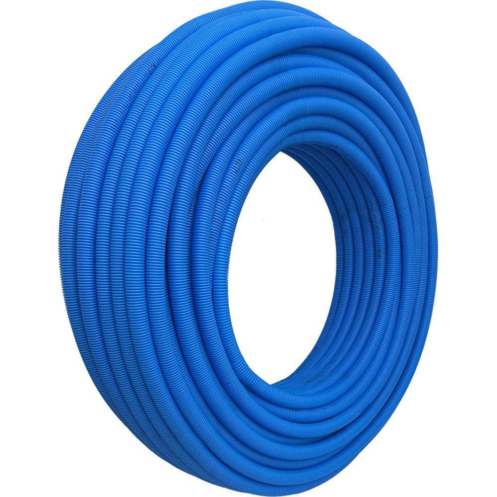 SharkBite 1/2 in. x 300 ft. PEX-A Corrugated Coil Blue UA60BS300 - The ...
