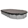 Pool Mate 12-Year 15 ft. x 21 ft. Oval Above Ground Pool Winter Cover ...