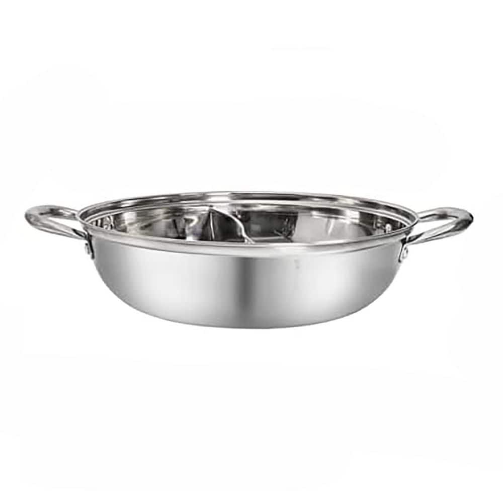 3 qt. Stainless Steel Stock Pot 12 in. 95 oz. Polished Finish 304 ...
