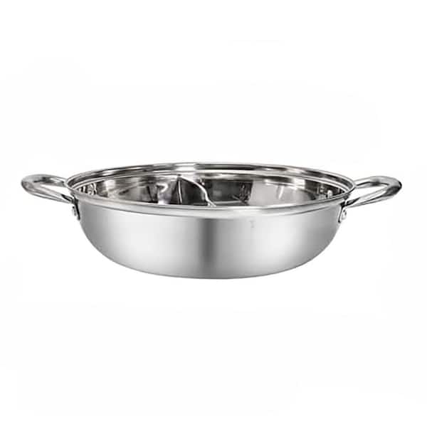 3 qt. Stainless Steel Stock Pot 12 in. 95 oz. Polished Finish 304 ...