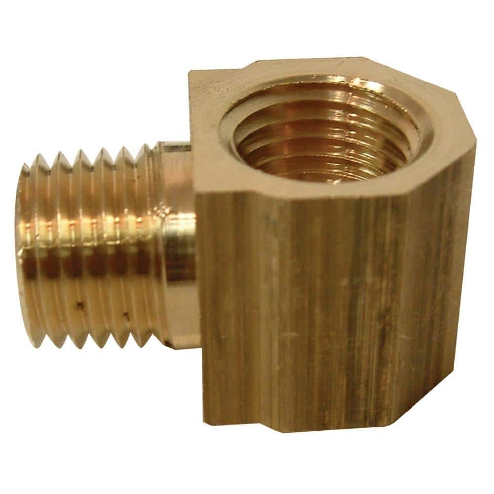 Sioux Chief 1/4 in. x 1/4 in. Lead-Free Brass 90-Degree MPT x FPT ...