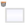 JELD-WEN 47.5 in. x 35.5 in. V-2500 Series White Vinyl Picture Window w ...