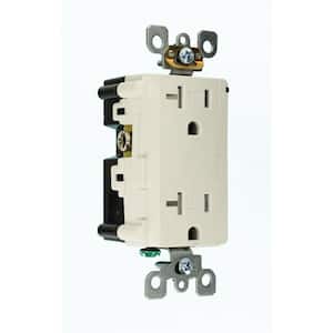 Leviton Decora Plus 20 Amp 125 V Surge Protective Tamper Resistant ...