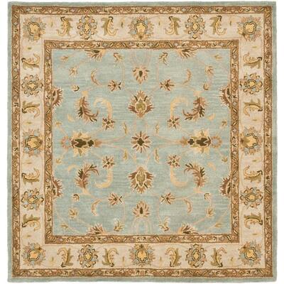 SAFAVIEH Heritage Blue/Beige 9 ft. x 12 ft. Area Rug HG811B-912