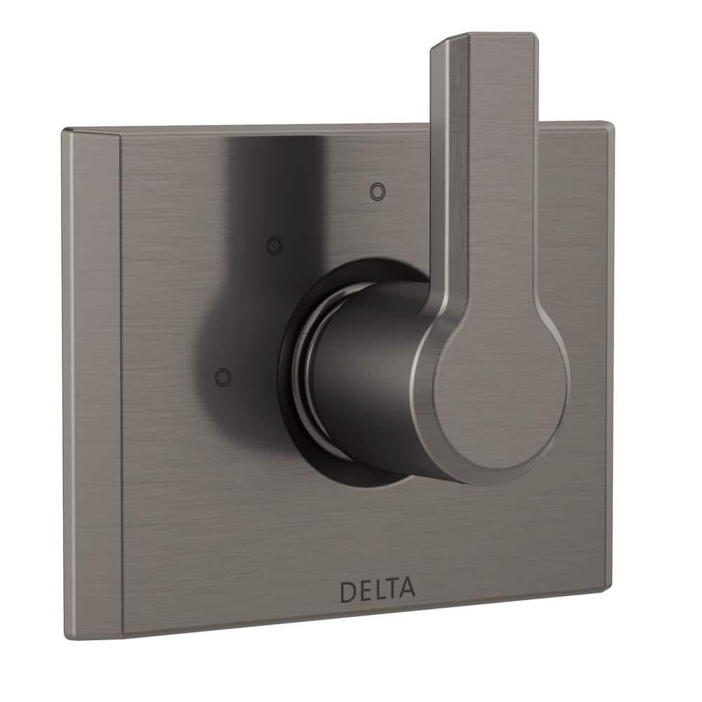 Delta Pivotal 1-Handle Wall-Mount 3-Setting Diverter Trim Kit in ...