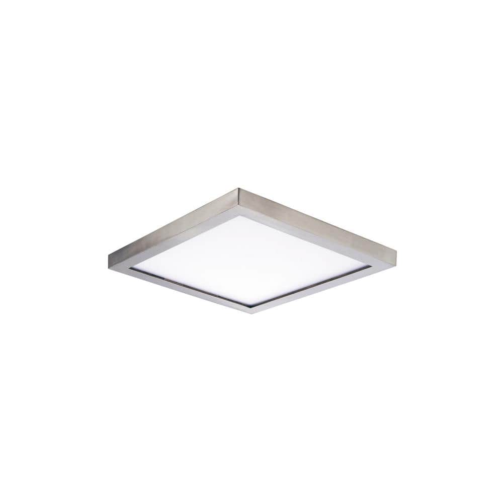 Maxim Lighting Wafer 7 in. SQ LED Surface Flush Mount 3000K 58722 - The ...