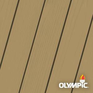 Olympic Maximum 1 gal. Oxford Brown Solid Color Exterior Stain and ...