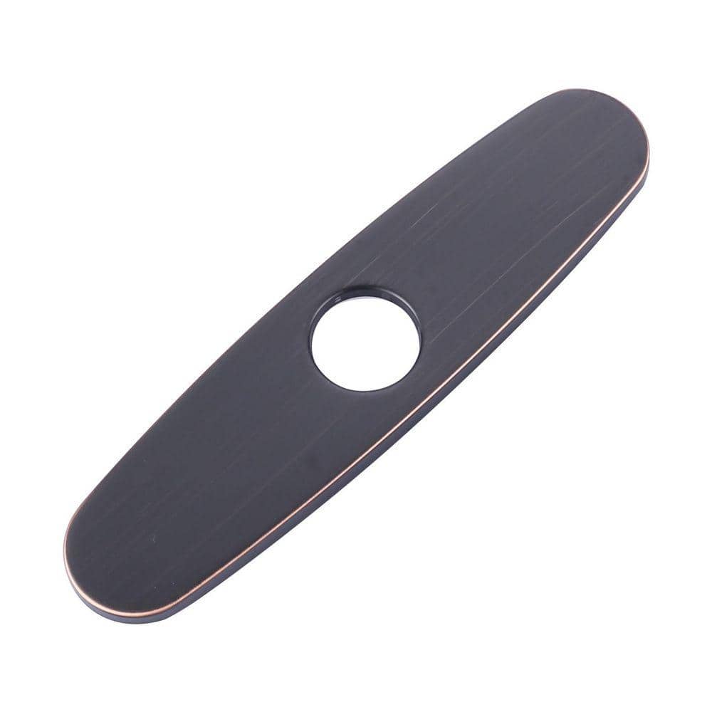 VEVETTA 10 in. Stainless Steel Kitchen Sink Faucet Hole Cover Deck ...
